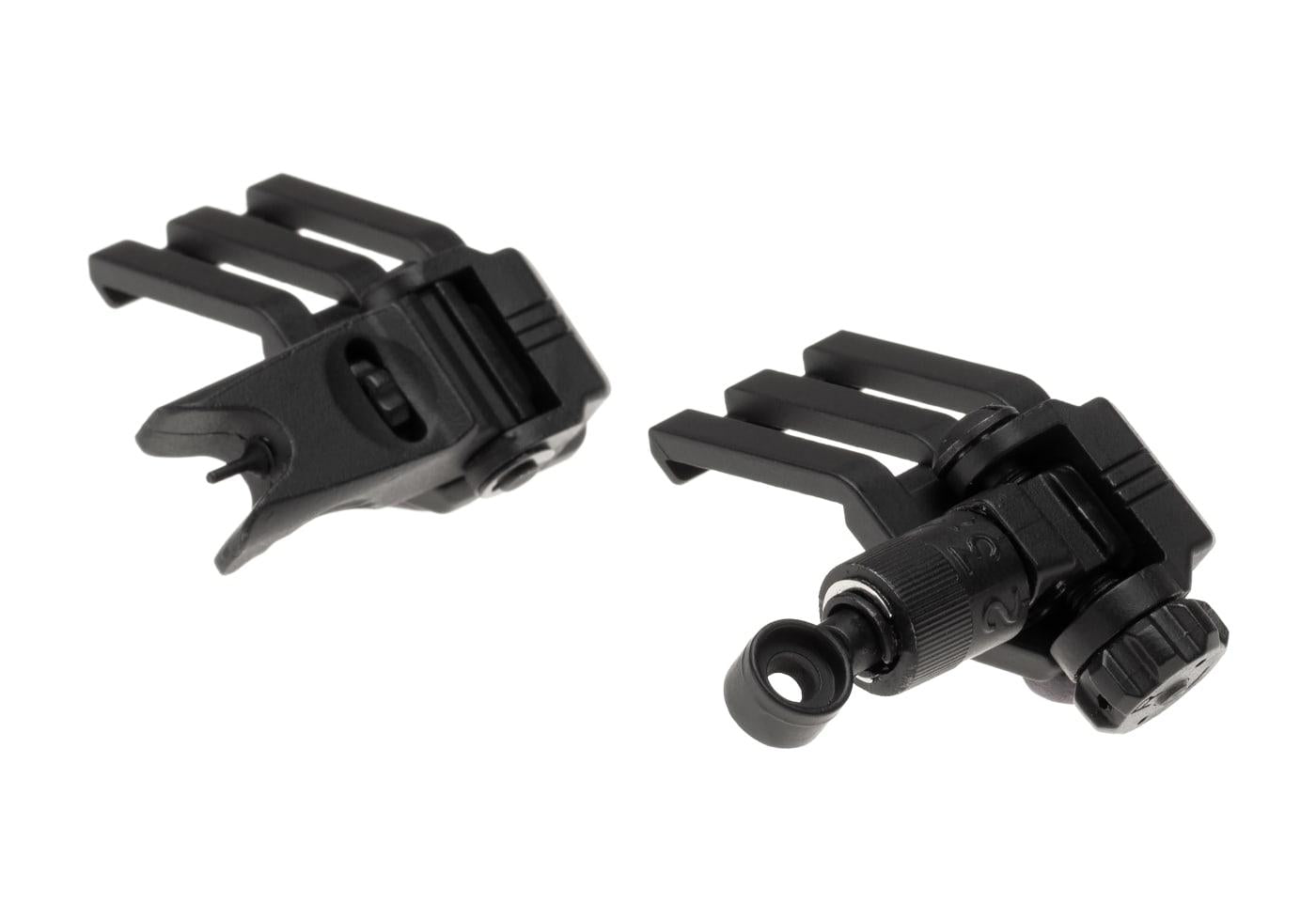 Ares Offset Flip-Up Sights Type A Black – Bullseye Dropship Warehouse